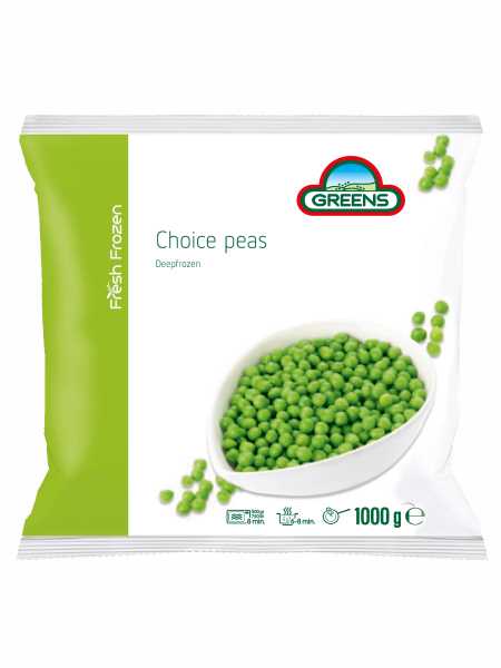 Fife Creamery. FROZEN CHOICE PEAS 10X1KG