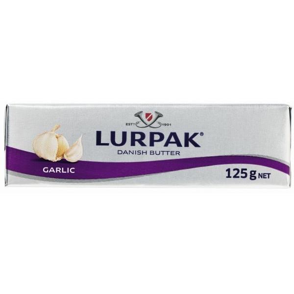 Fife Creamery. LURPAK GARLIC BLOCK BUTTER 125G