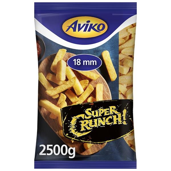 Fife Creamery. FROZEN AVIKO SUPER CRUNCH THICK CUT FRIES 18MM 4x2.5KG